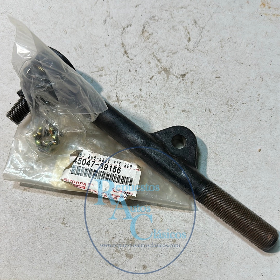 45047-39156 END SUB-ASSY, TIE ROD, LH, toyota, – RepuestosAutosClasicos