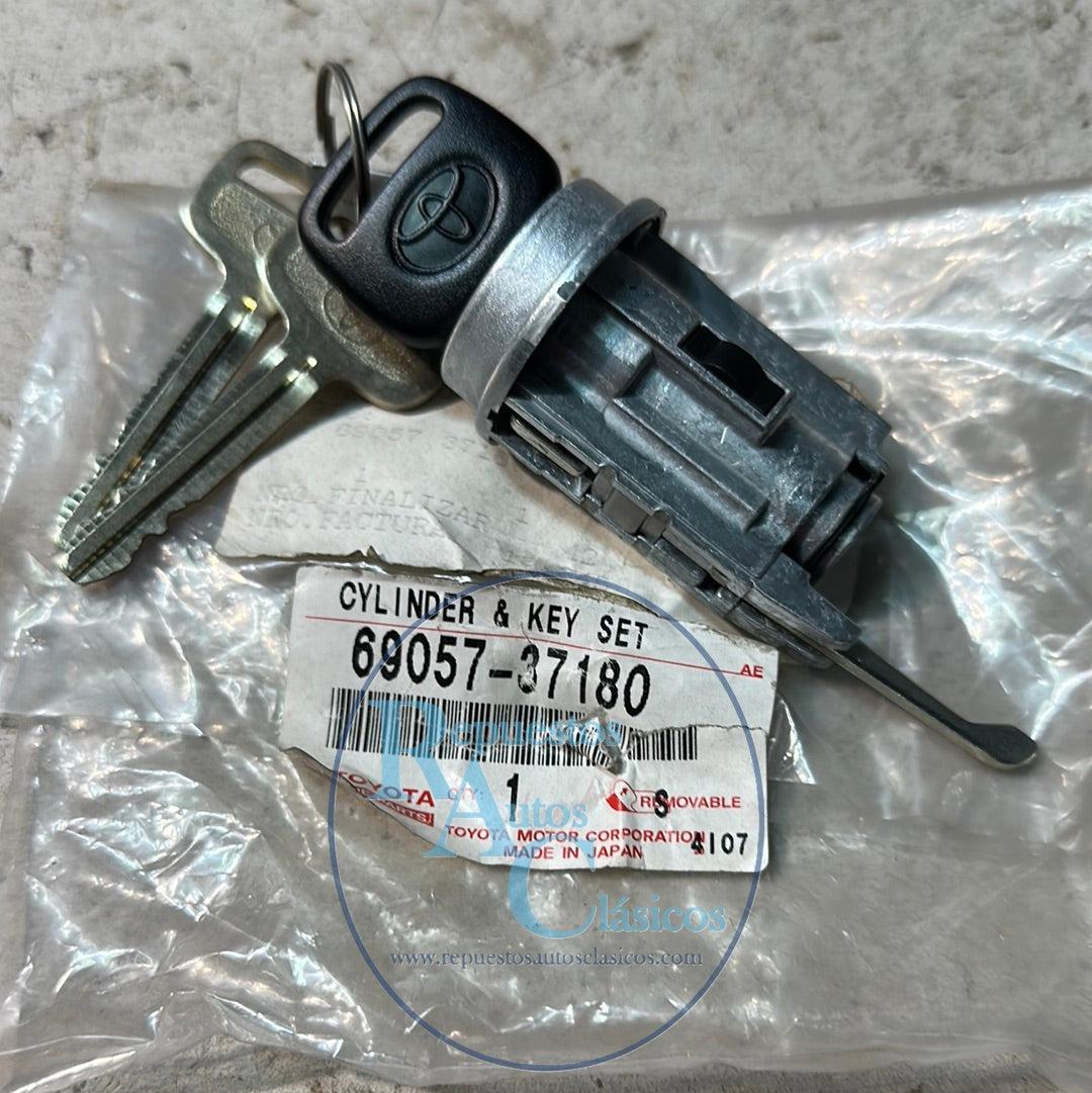69057-37180 CYLINDER & KEY SET, IGNITION SWITCH LOCK, toyota ...