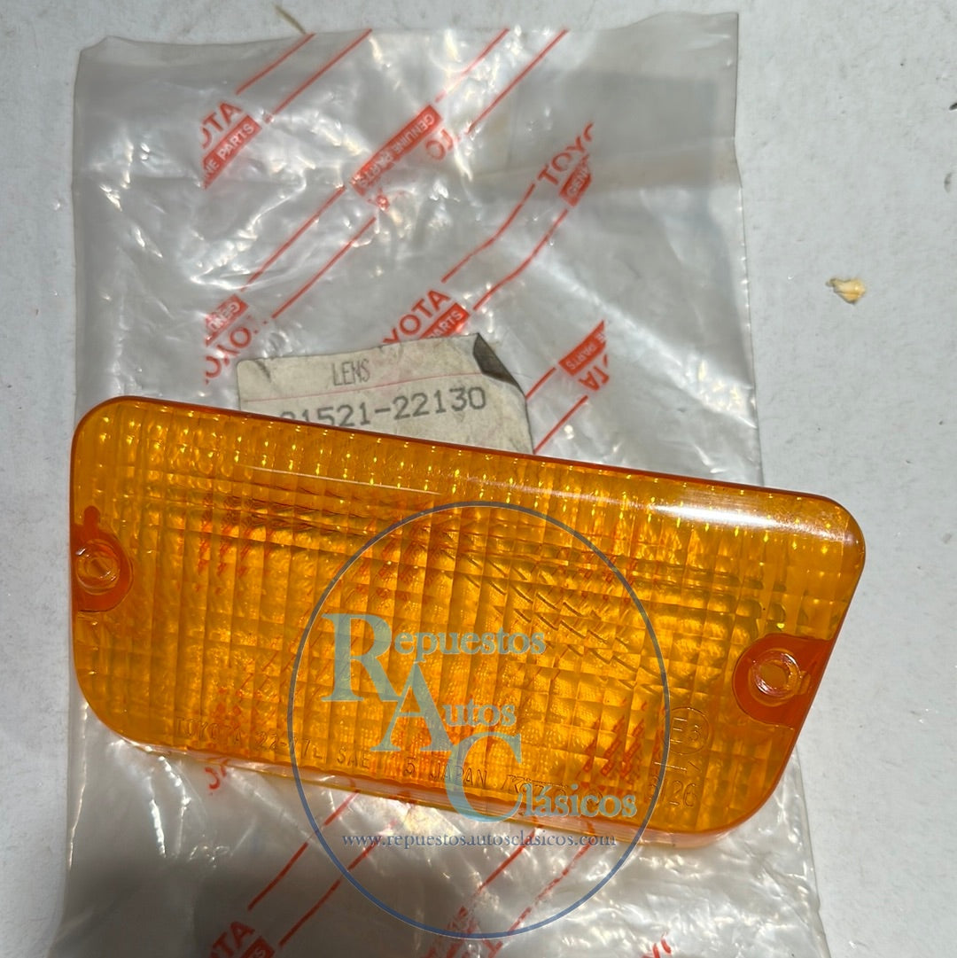 81521-22130 LENS, FRONT TURN SIGNAL LAMP, LH, toyota ...