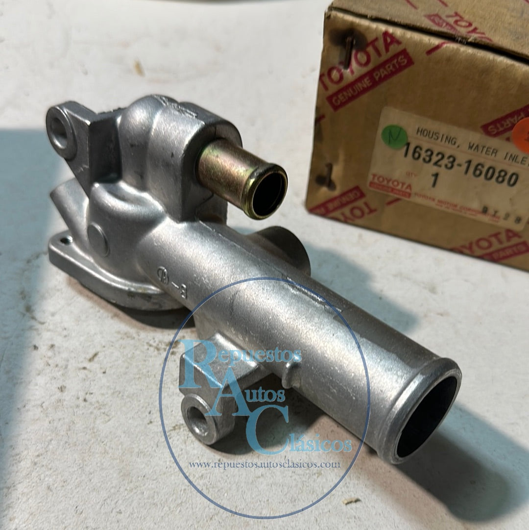 16323-16080 HOUSING, WATER INLET, toyota, – RepuestosAutosClasicos