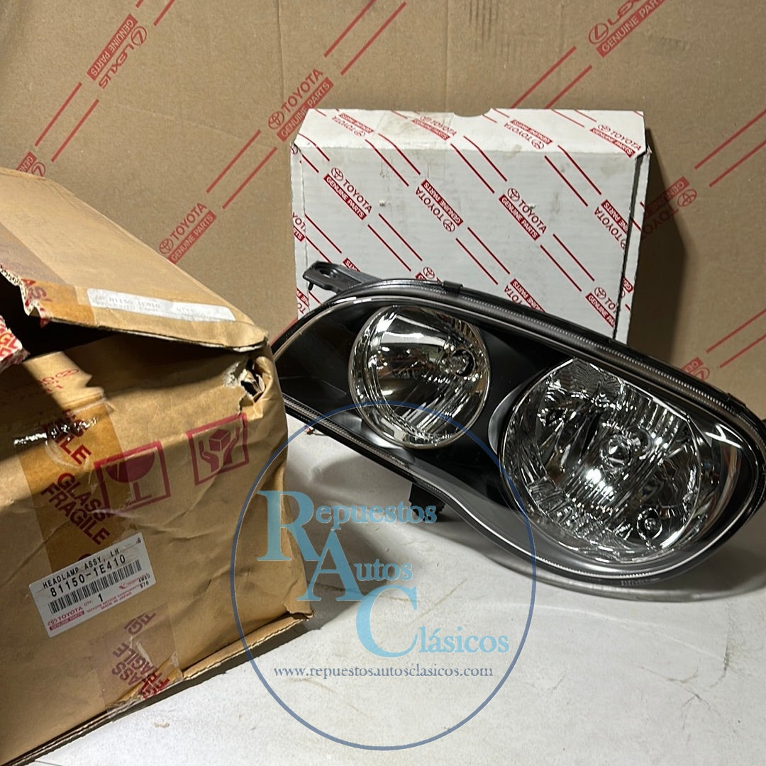 81150-1E410 HEADLAMP ASSY, LH, toyota, – RepuestosAutosClasicos