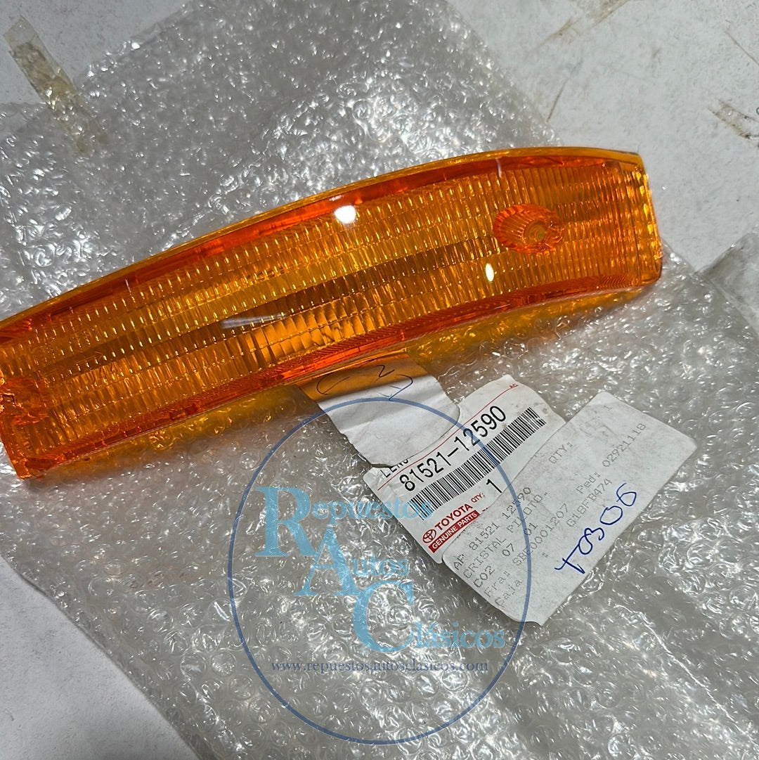 81521-12590 LENS, FRONT TURN SIGNAL LAMP, LH, toyota ...