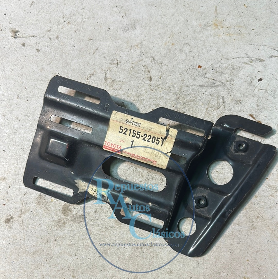 52155-22051 SUPPORT, REAR BUMPER SIDE, RH, toyota, – RepuestosAutosClasicos