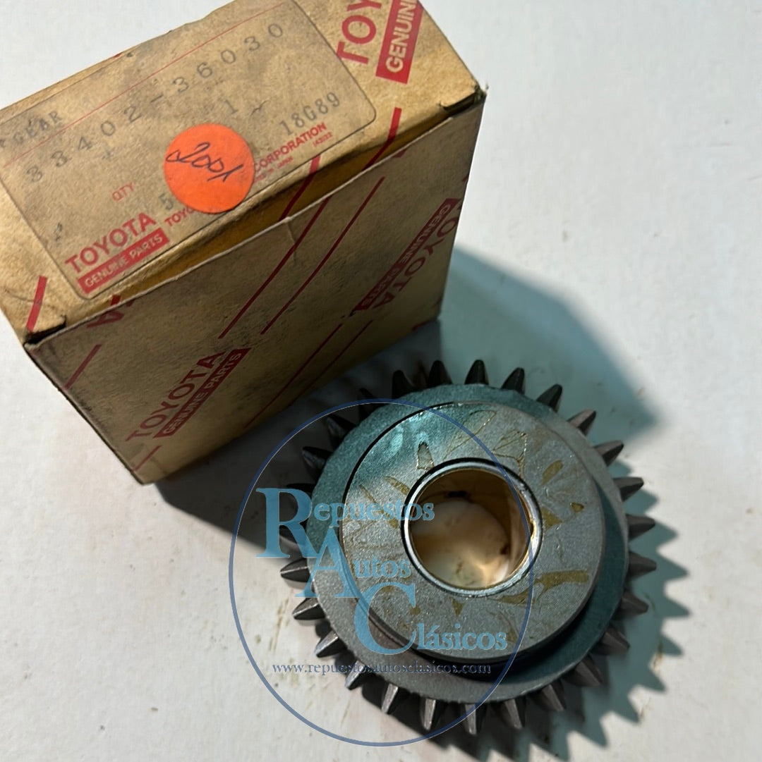 33402-36030 GEAR SUB-ASSY, REVERSE IDLER, toyota, – RepuestosAutosClasicos